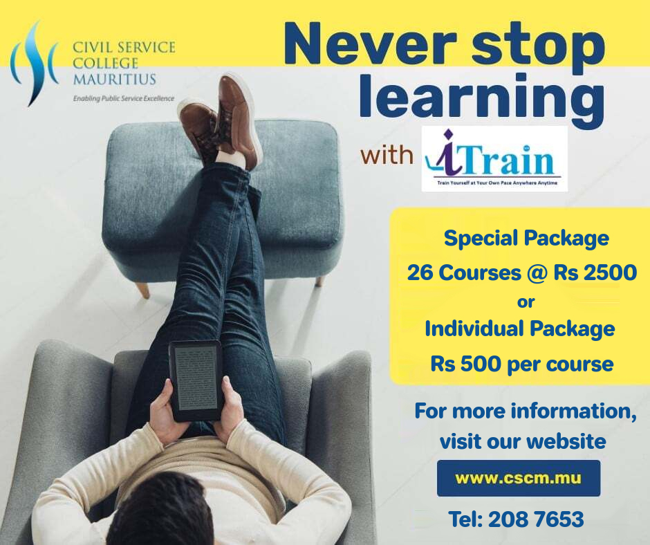 List of Courses - Civil Service College Mauritius